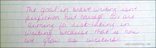 Brave Writer - A Guide for Teaching Writing