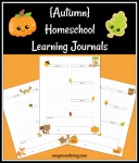 Autumn Homeschool Learning Journals - Amy's Wandering